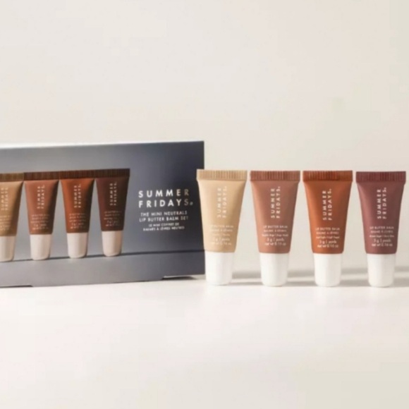 Summer Fridays | Makeup | Summer Fridays The Neutrals Mini Lip Butter ...